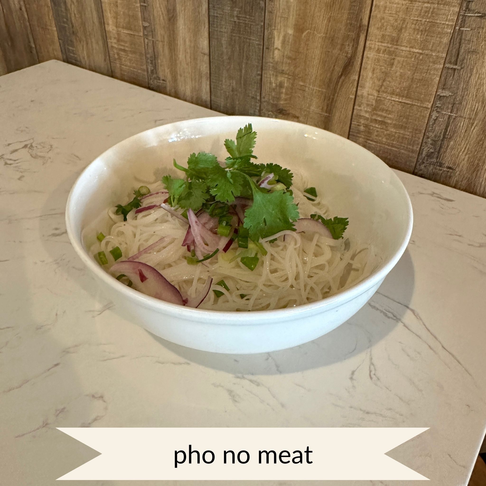 pho no meat (khong thit) | Pho Play